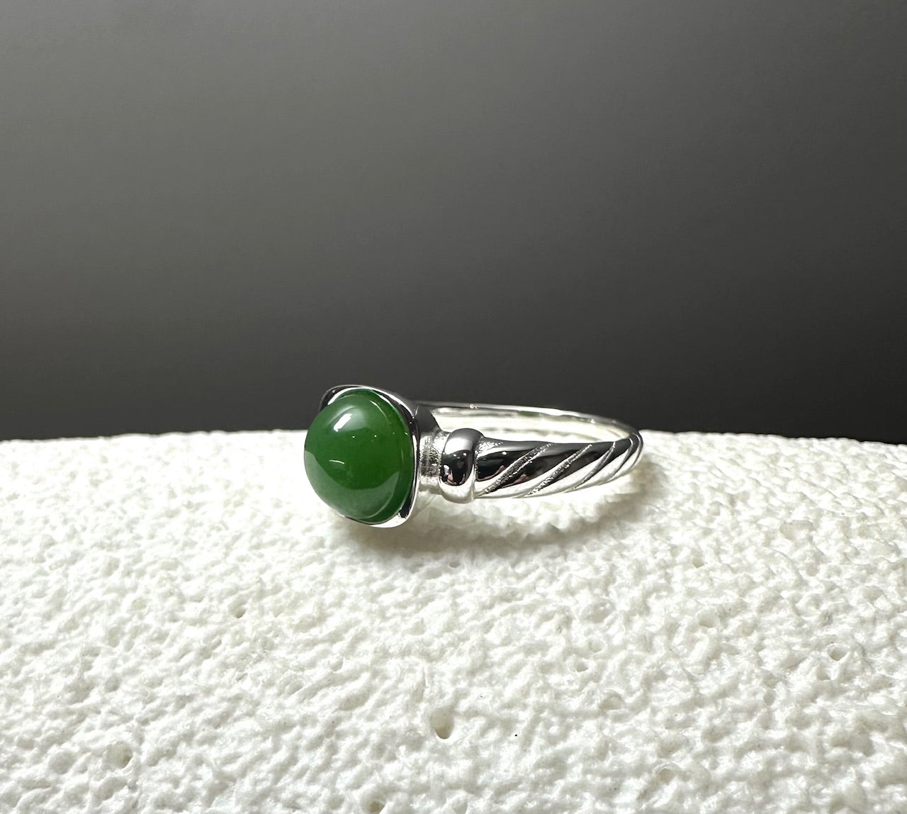 High Dome Silver Ring – Jade Mine Canada