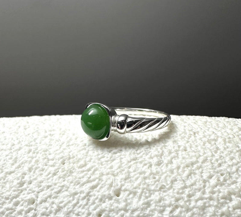 High Dome Silver Ring – Jade Mine Canada