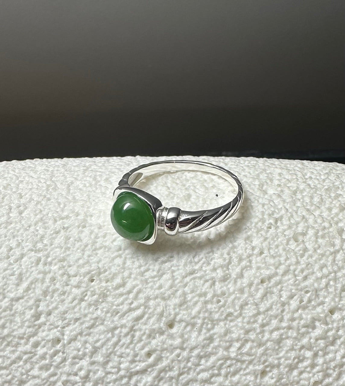 High Dome Silver Ring – Jade Mine Canada