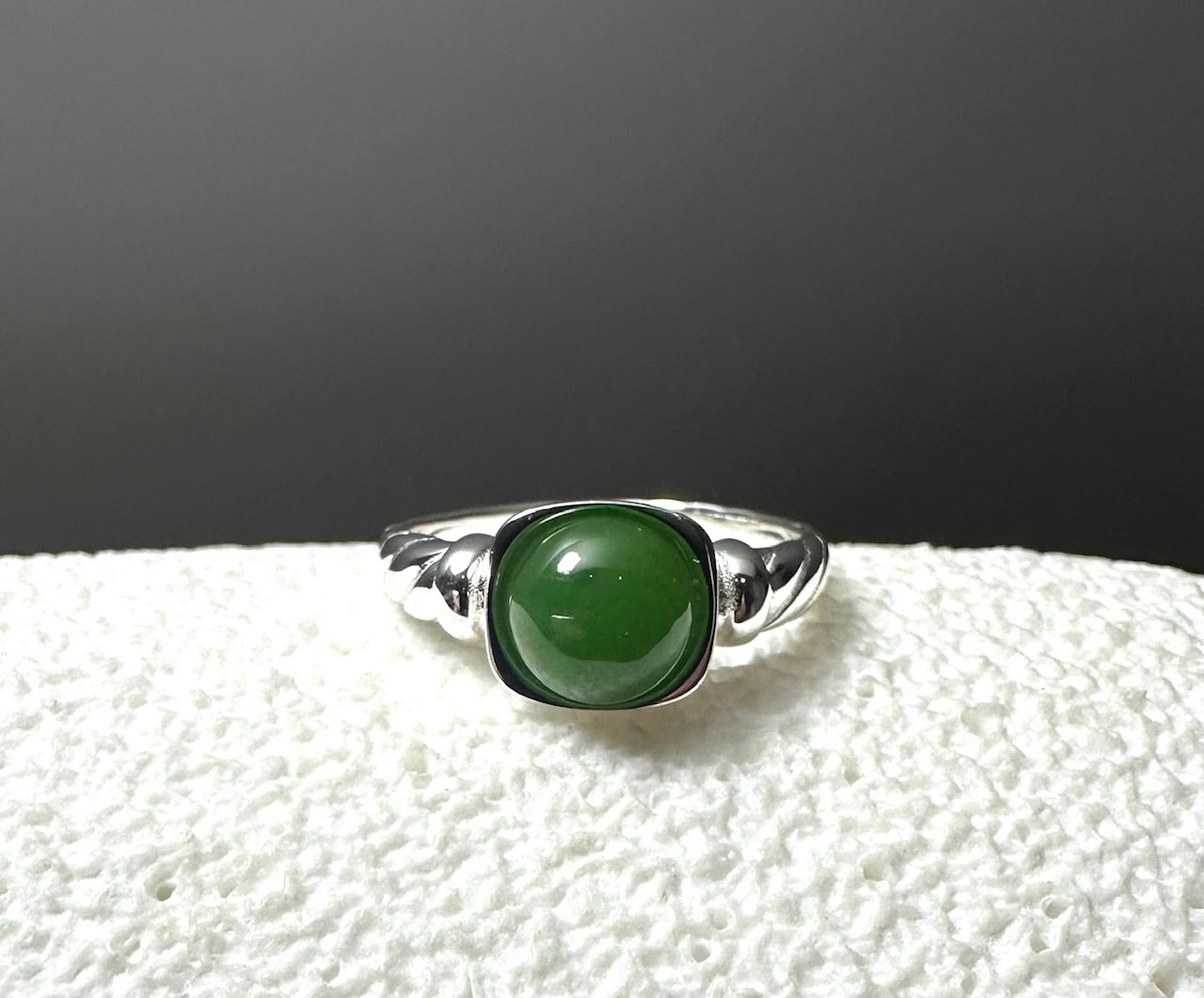 High Dome Silver Ring – Jade Mine Canada