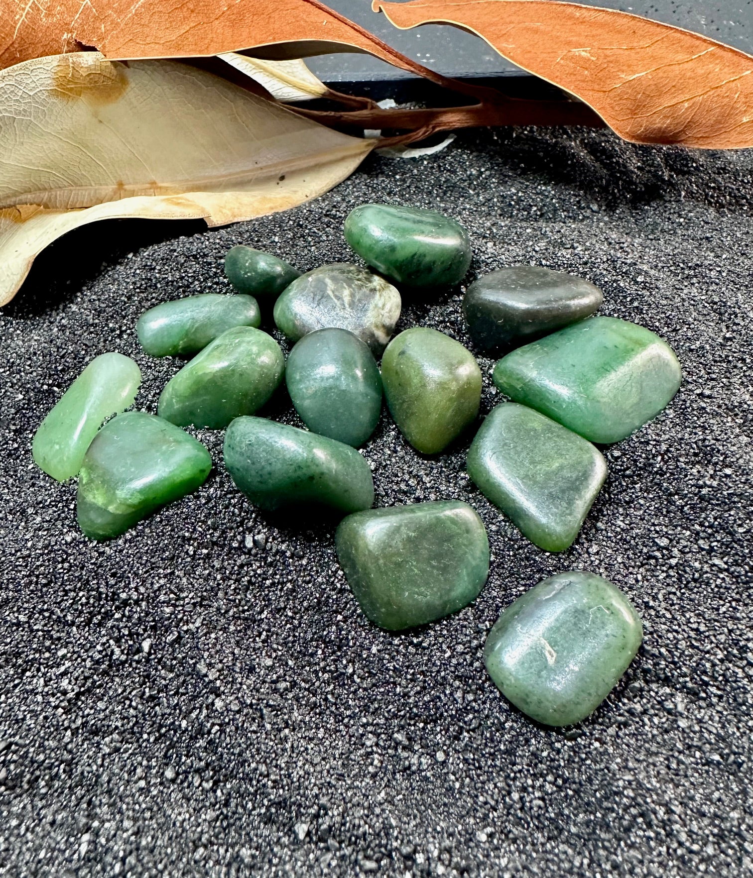 .05" Irregular Satin Nuggets - Sold Individually – Jade Mine Canada