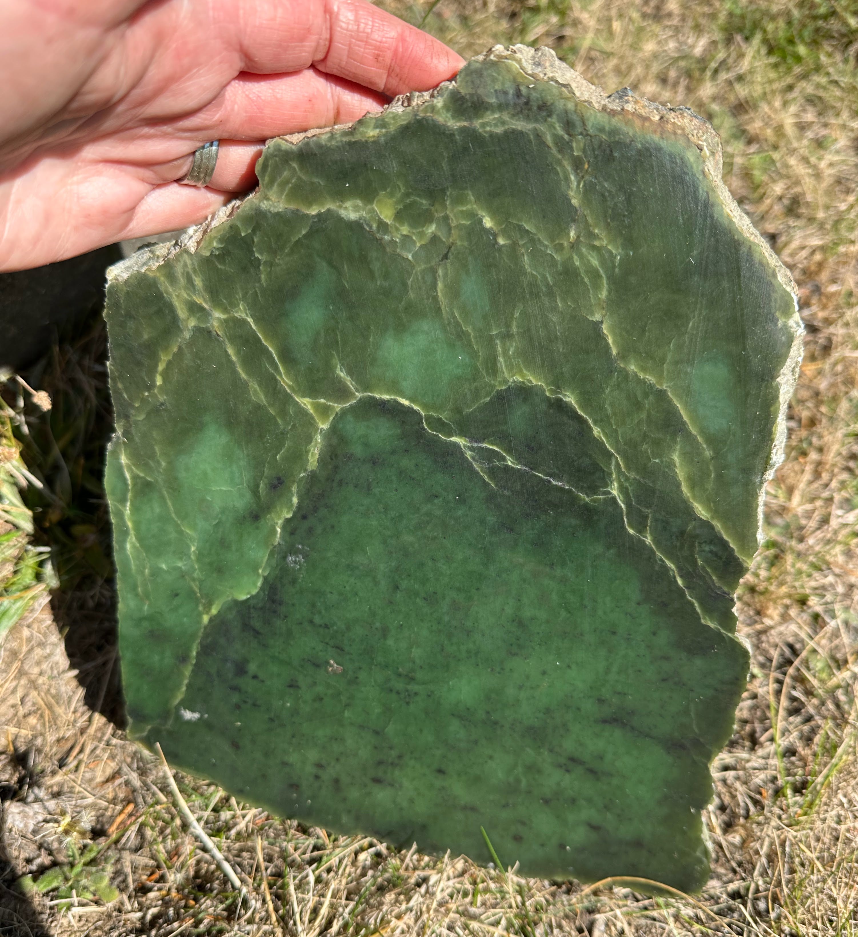Canadian Nephrite Jade, 5lbs 6oz – Jade Mine Canada