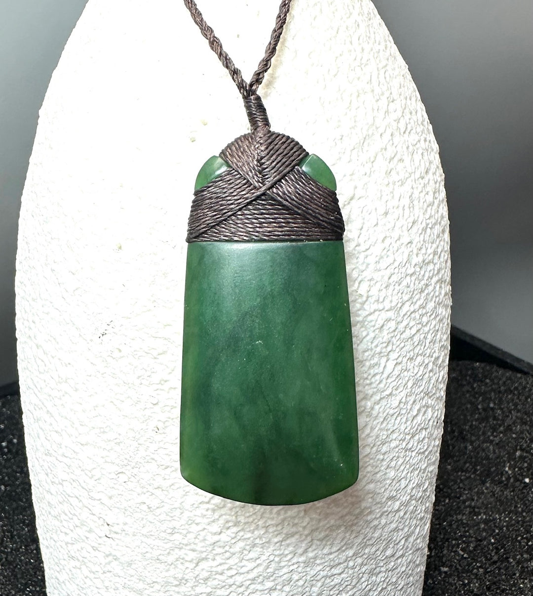 Maori toki jade necklace store
