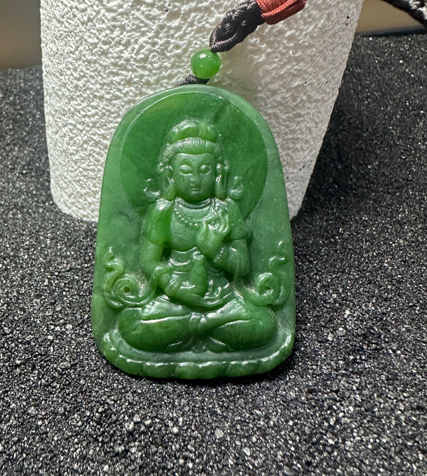 Guanyin Pendant, 1364 – Jade Mine Canada